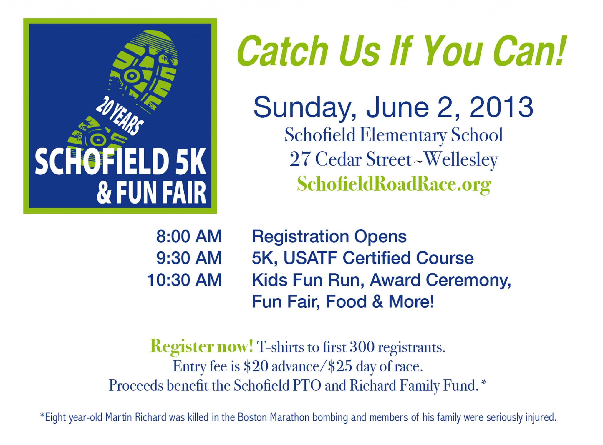 Schofield 5K road race & Fun Fair coming up - The Swellesley Report