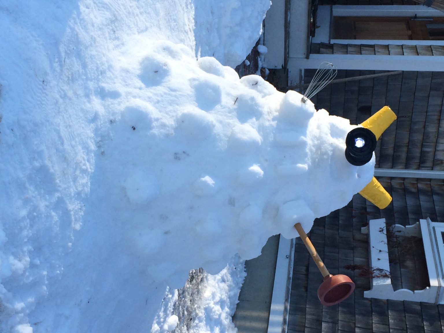 Wellesley Sci-Fi snowman - The Swellesley Report