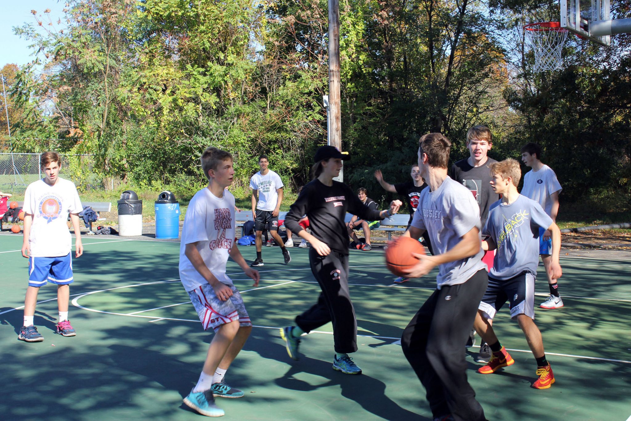 Wellesley outdoor basketball courts: Now and then - The Swellesley Report