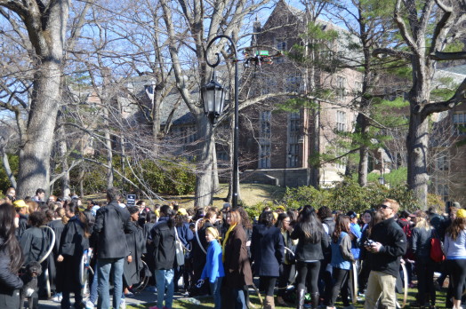 Drone gets in on Wellesley hoop-rolling action - The Swellesley Report