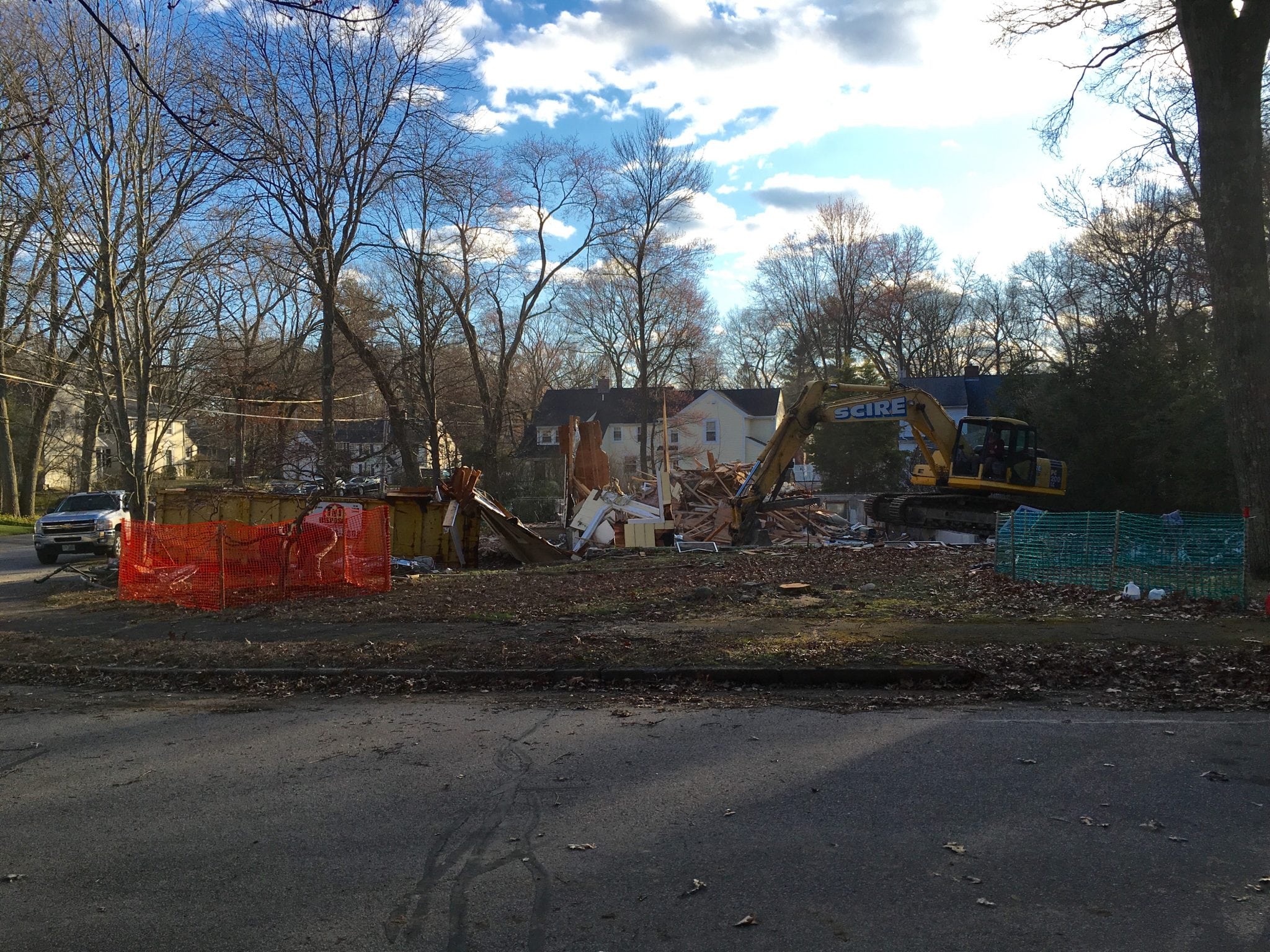 Razing part of Wellesley's dark past: Greineder house torn down - The ...