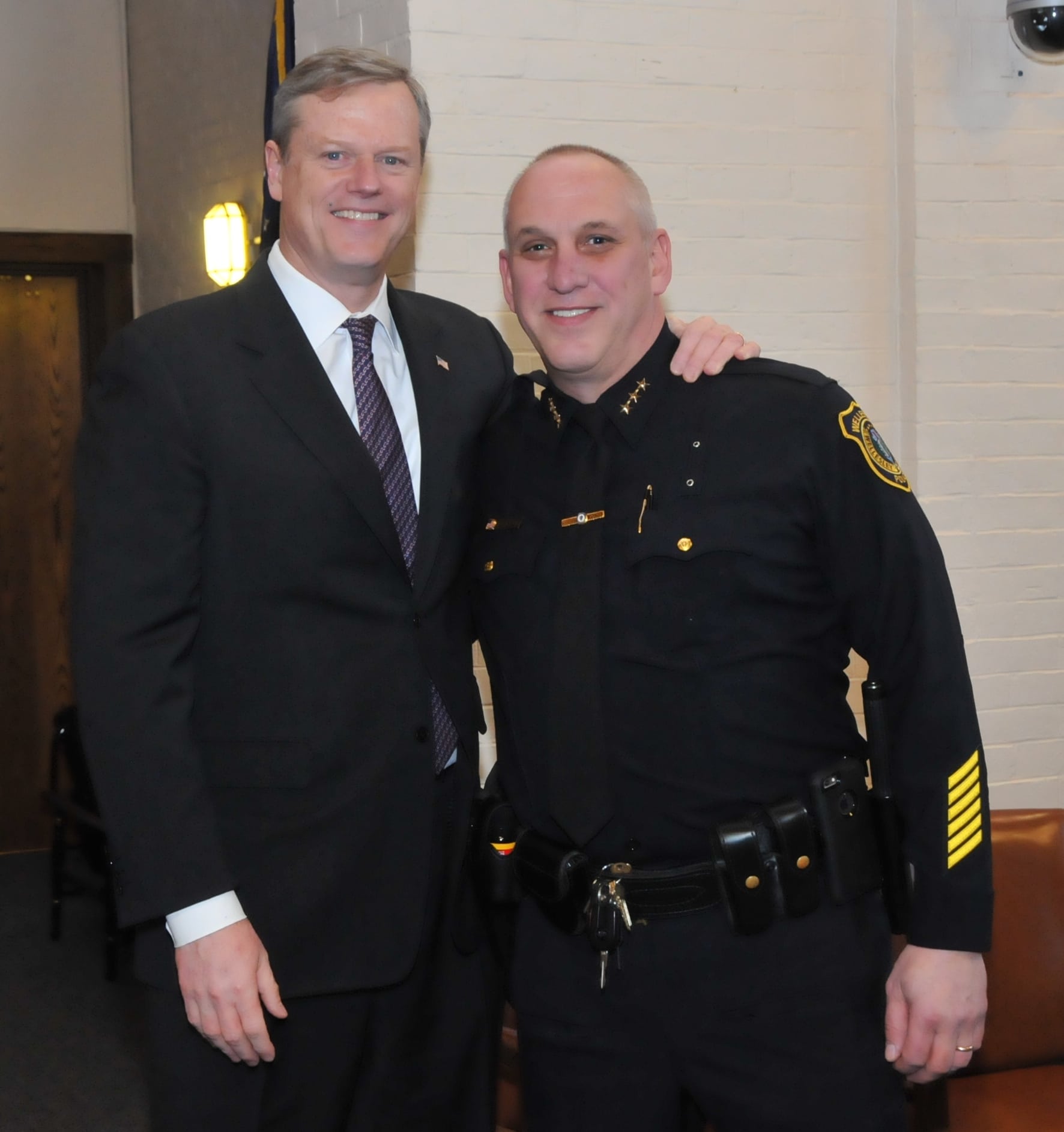 It's official: Wellesley Police Chief Jack Pilecki sworn in - The ...