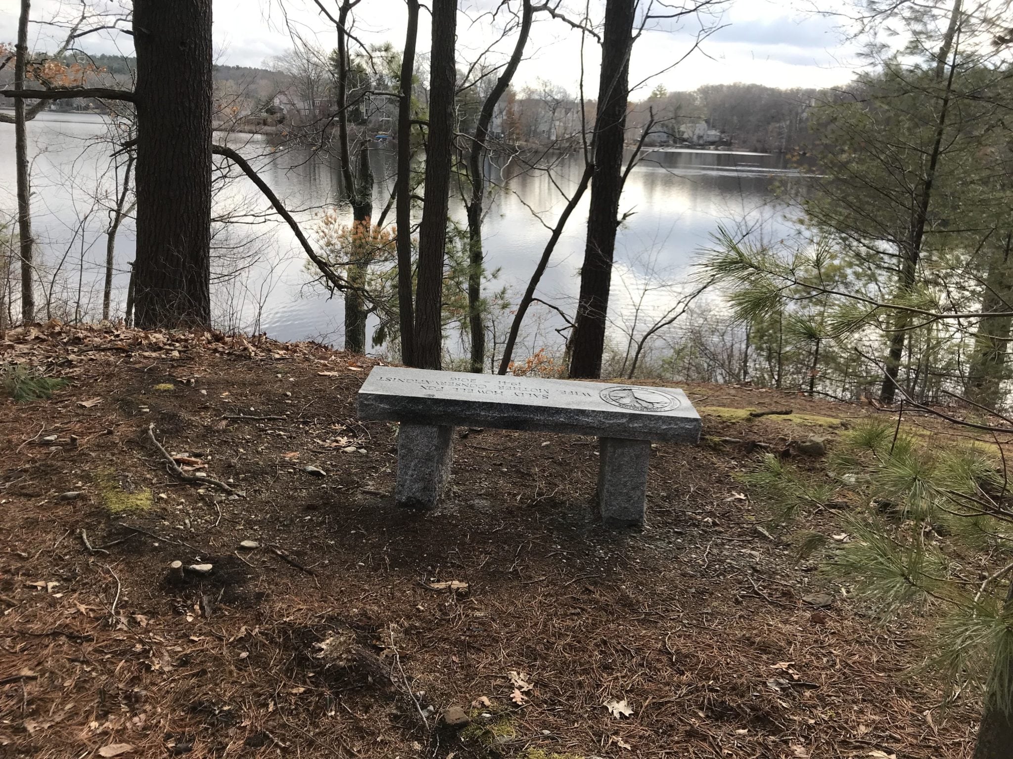 Take a load off at Wellesley's new Pickle Point bench - The Swellesley ...