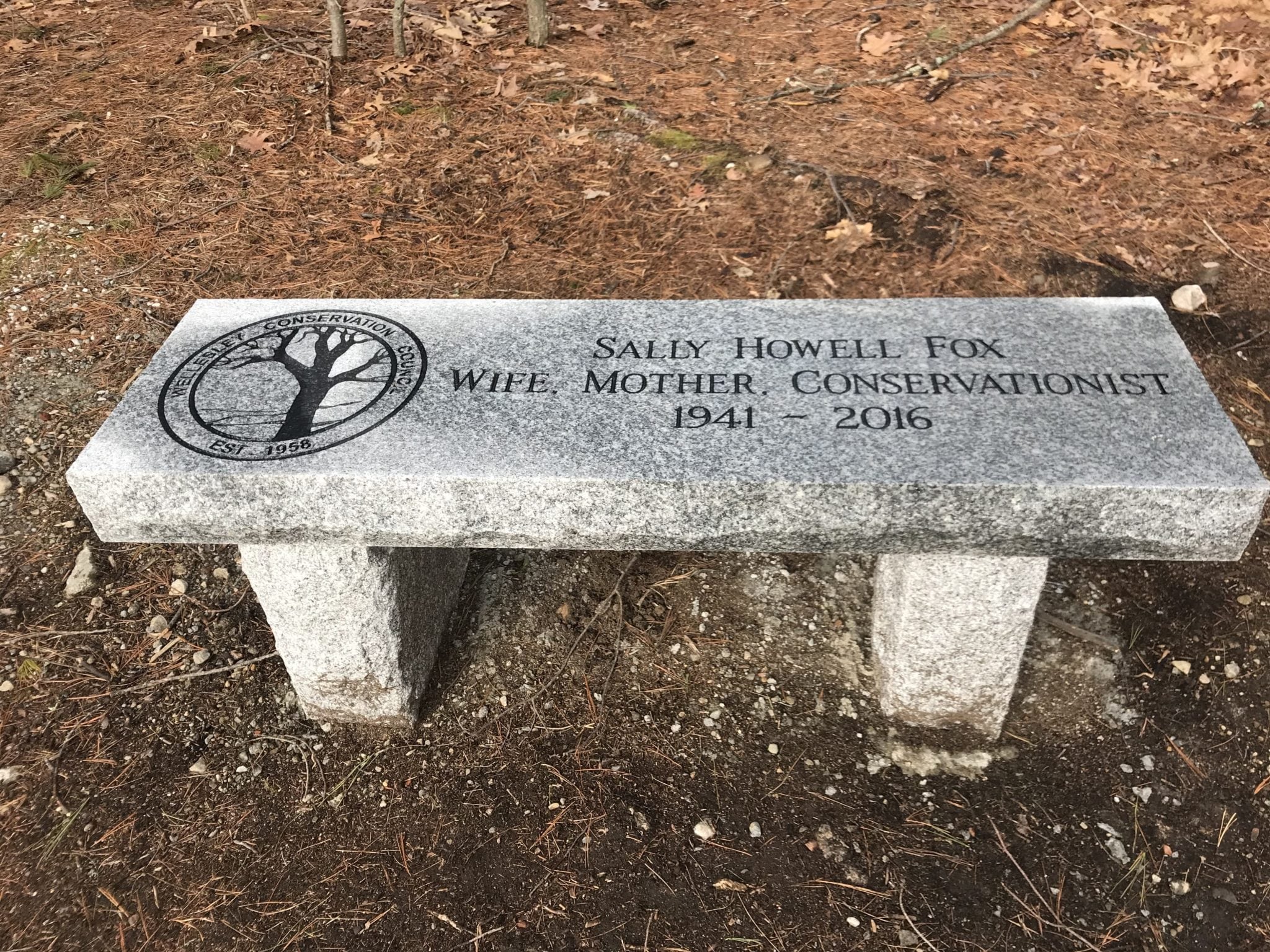 Take a load off at Wellesley's new Pickle Point bench - The Swellesley ...