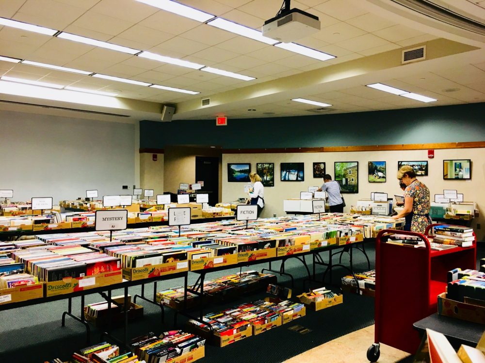 Opening day of Friends of the Needham Public Library Winter Book Sale ...