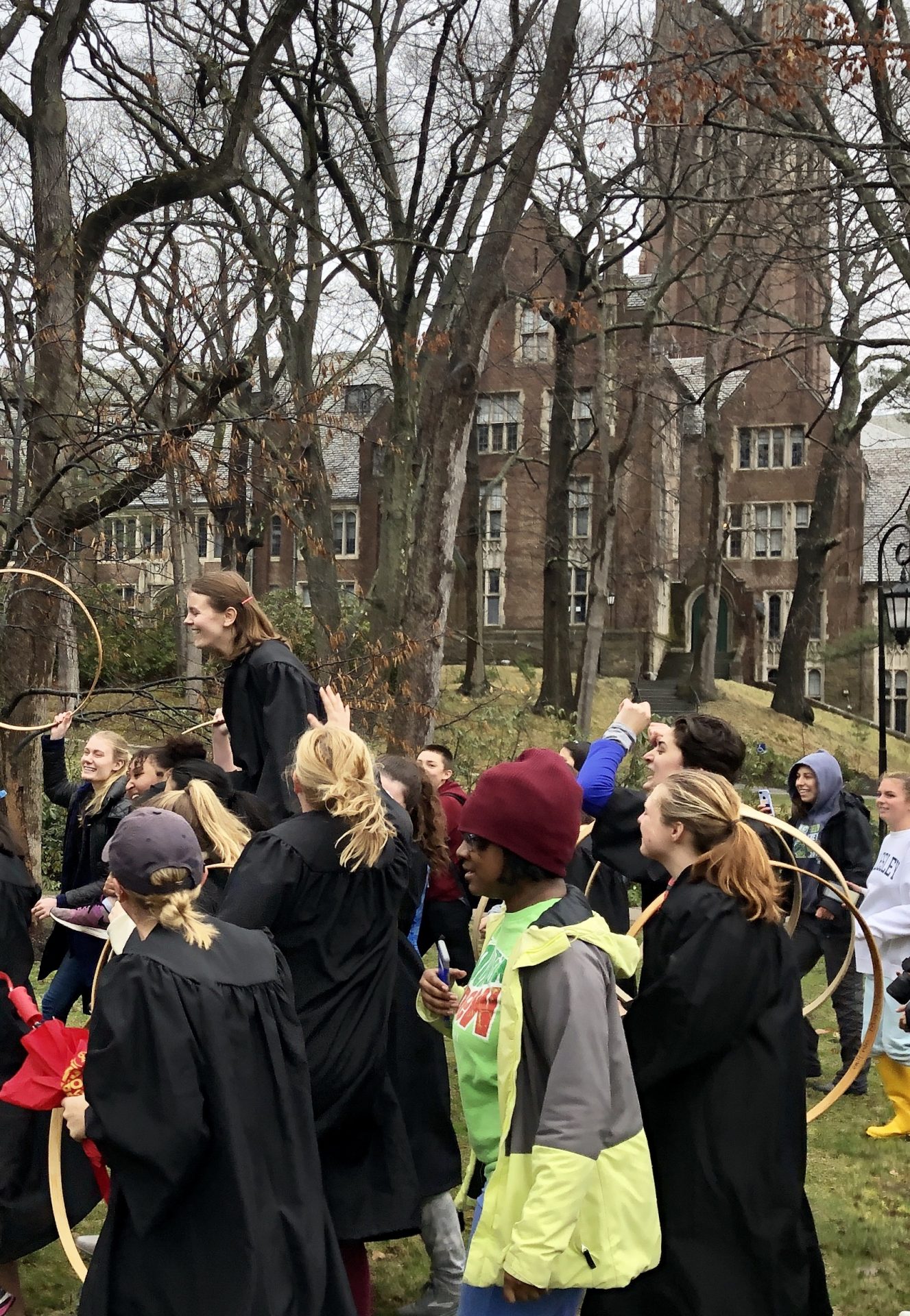 Wellesley College hoop rolling: The ultimate in athleticism, tradition ...