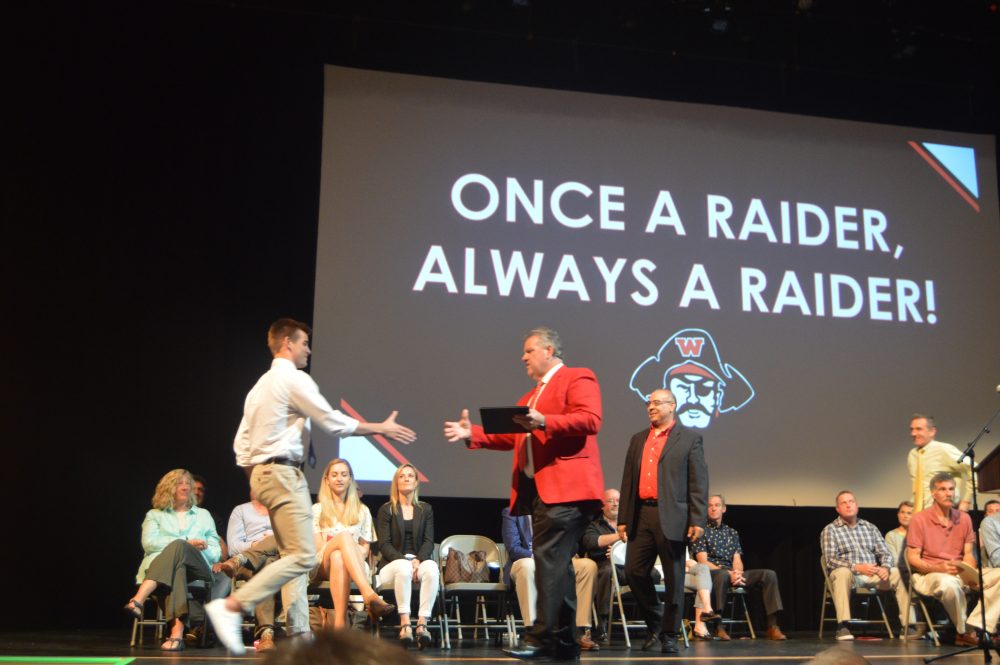 Wellesley High honors senior student-athletes at Raider Pride night ...