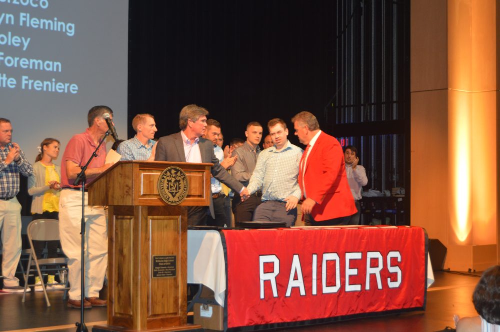 Wellesley High honors senior student-athletes at Raider Pride night ...