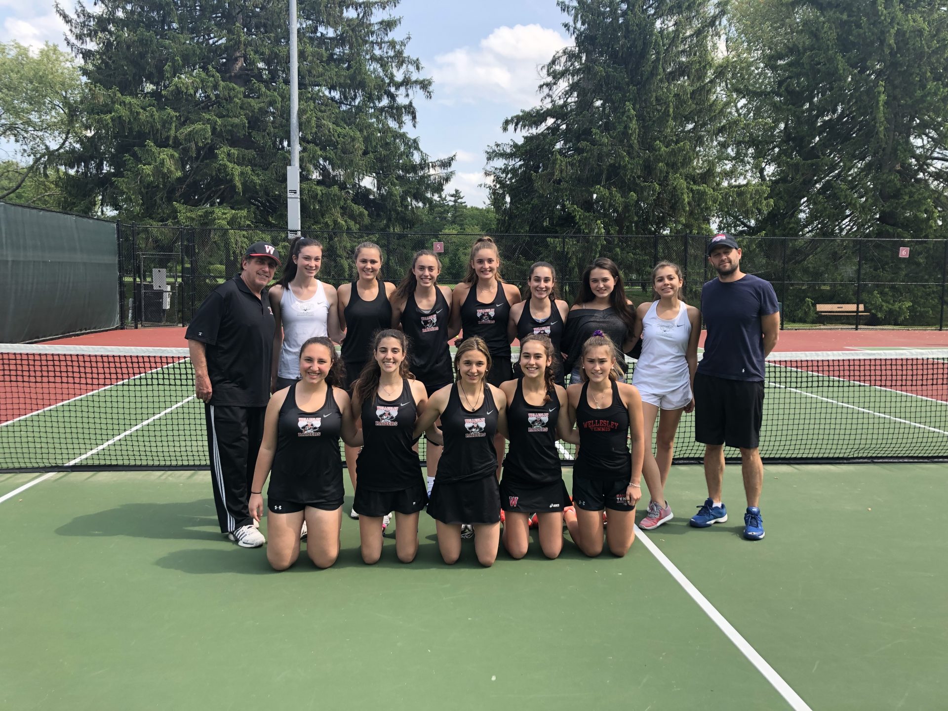 Undefeated Wellesley High girls' tennis team found motivation in season ...