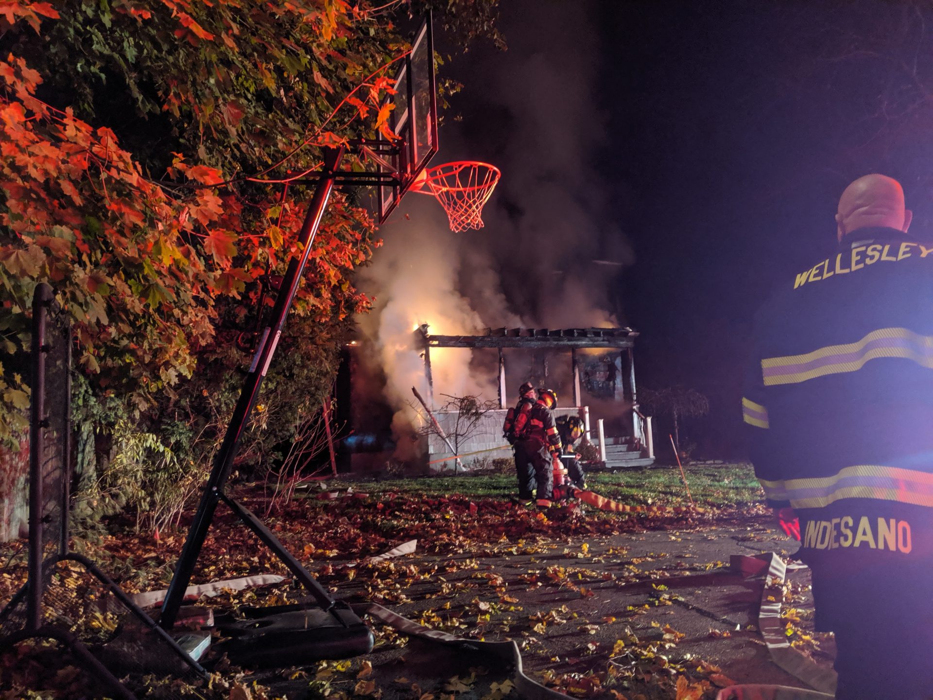 Early morning fire wrecks Wellesley home under renovation - The ...