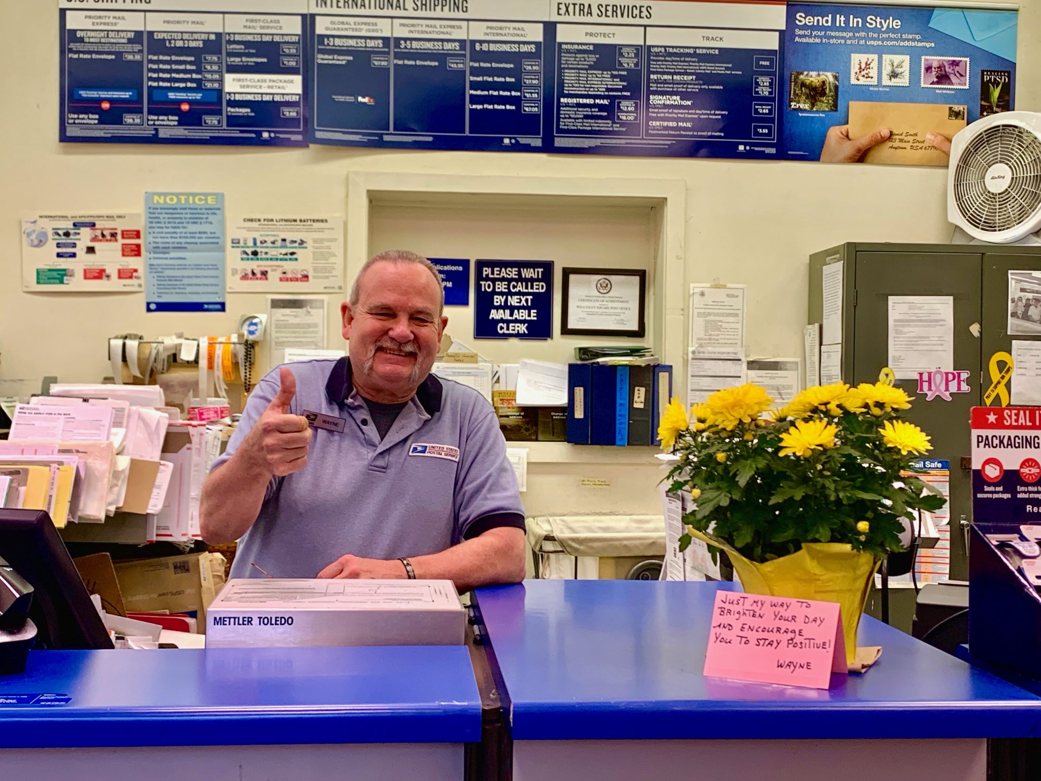 From Wayne to Wellesley: Retiring postal worker's open letter to ...