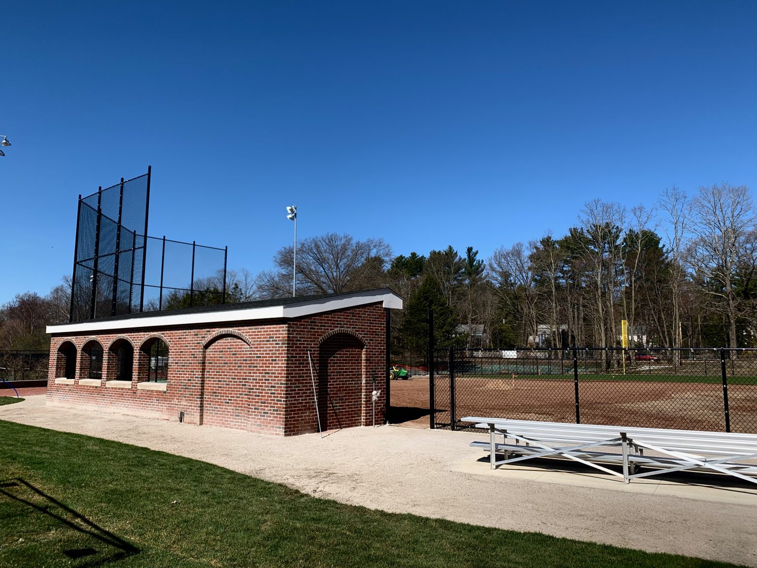 Lights out at Wellesley's revamped Lee softball field - The Swellesley ...