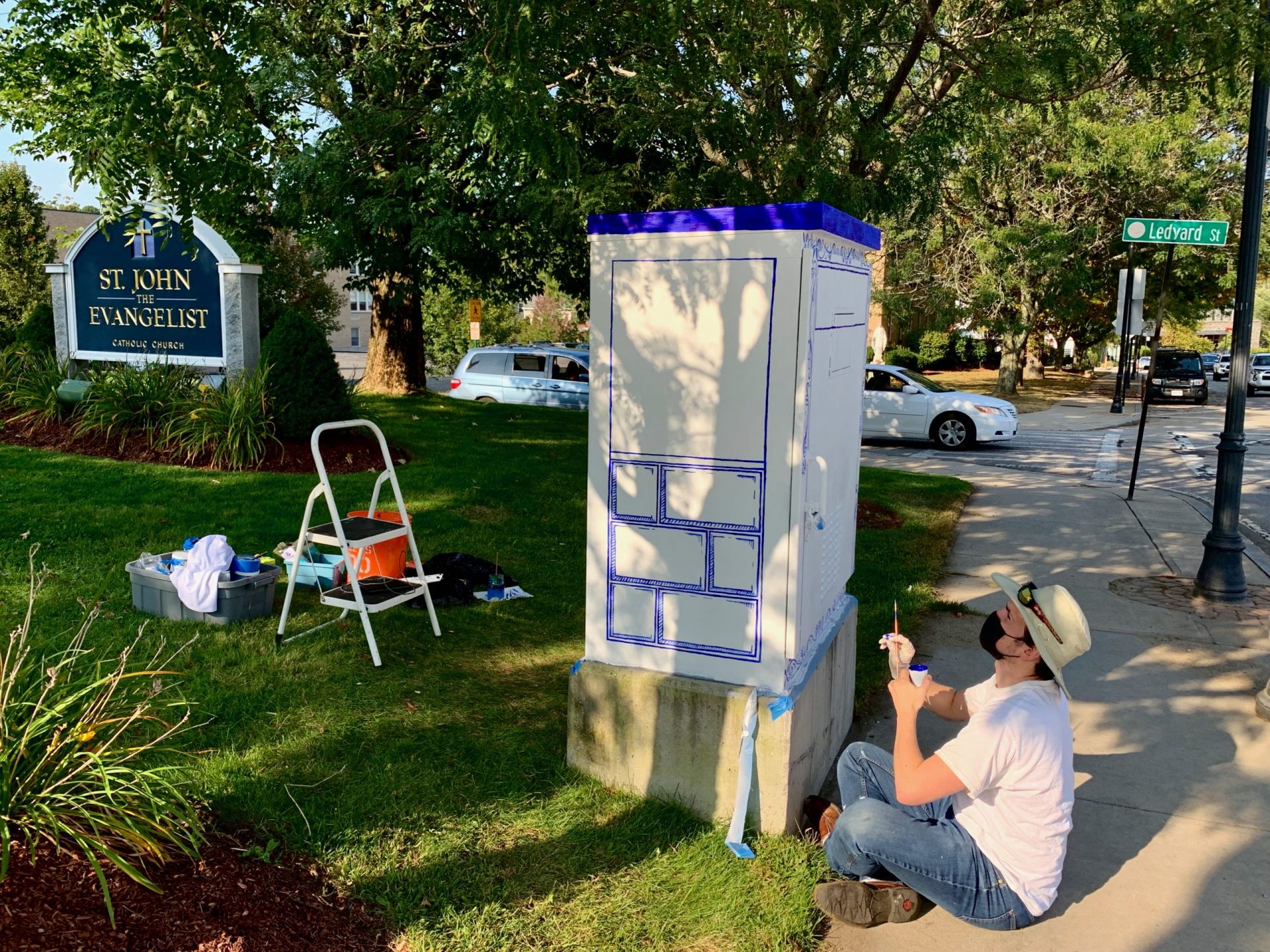 Artists transform four more Wellesley electrical boxes - The Swellesley ...