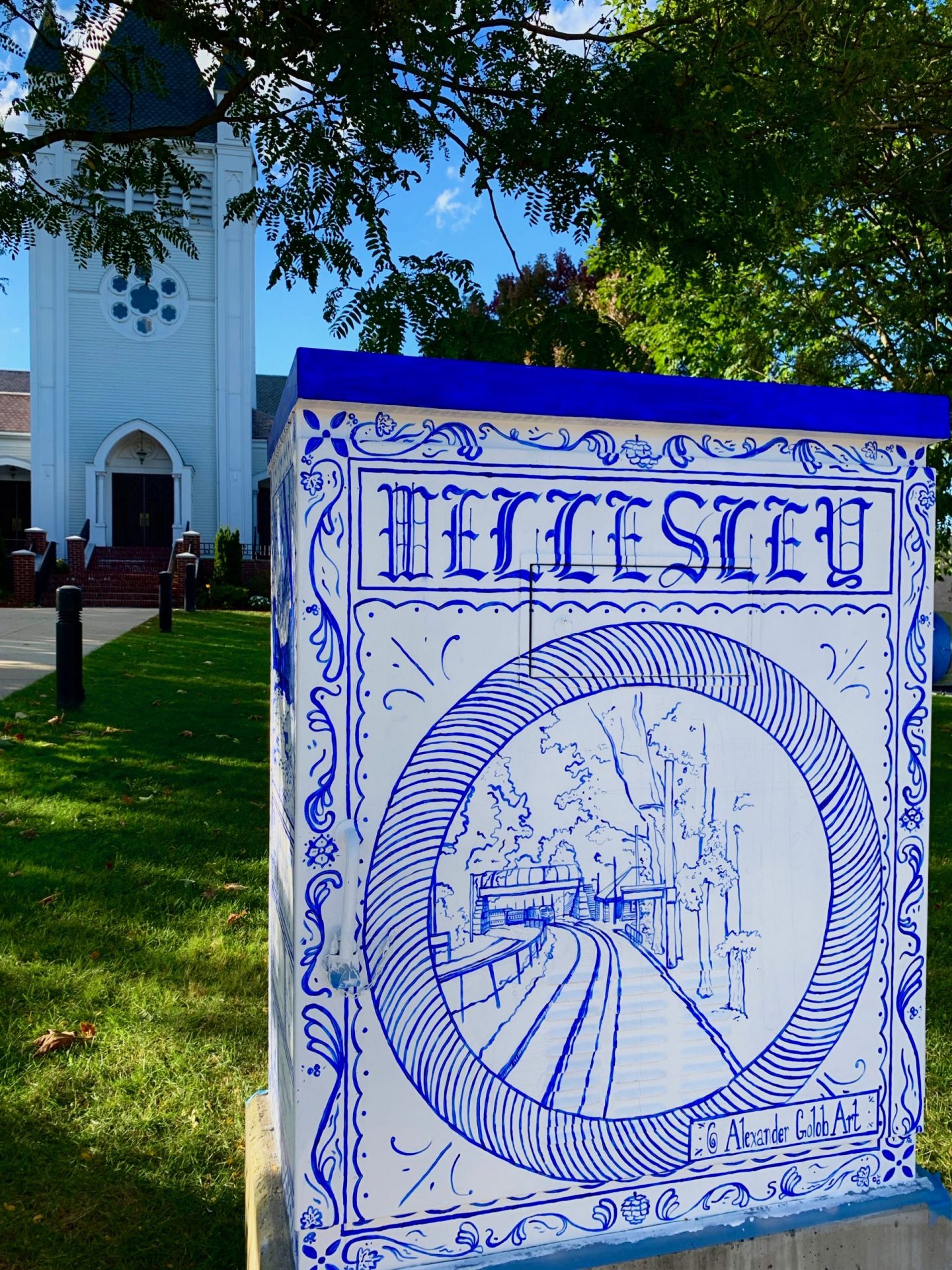 Artists transform four more Wellesley electrical boxes - The Swellesley ...