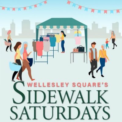 Wellesley Square Sidewalk Saturday is May 22nd - The Swellesley Report