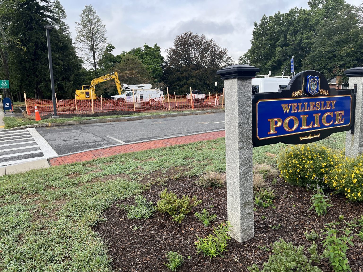 Paying a visit to the smooth new Wellesley Police parking lot - The ...