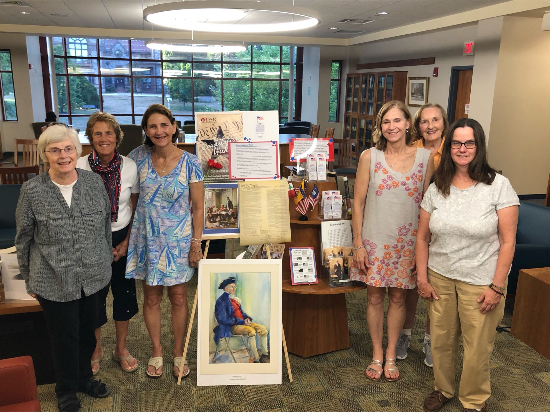 Wellesley Free Library display recognizes signing of U.S. constitution ...