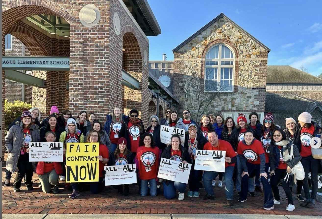 Wellesley educators stage walk-in as show of solidarity in wake of ...