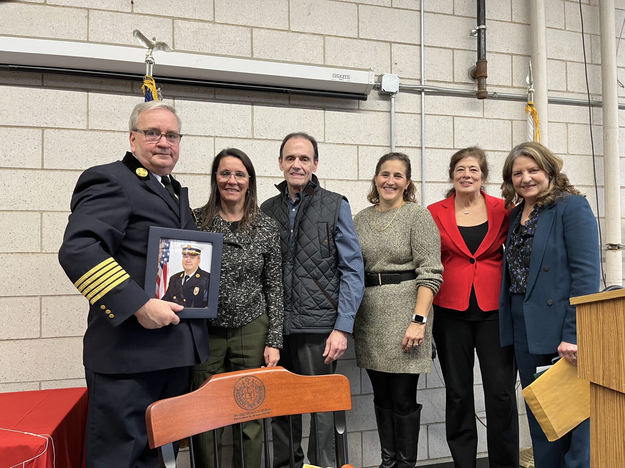 Wellesley Fire Chief Rick DeLorie caps off a 30-year career with ...