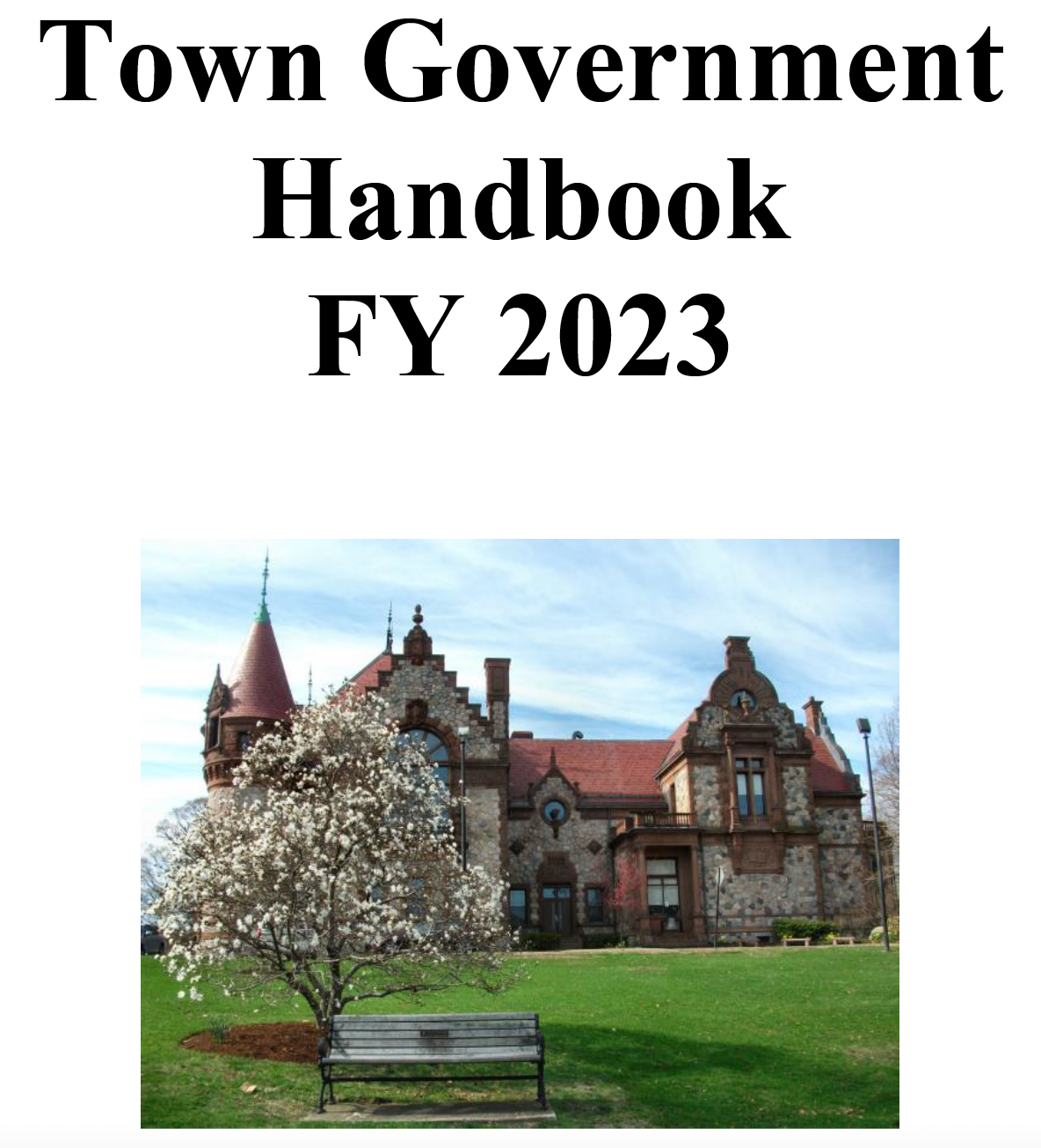Everything you need to know about Wellesley town government in 28 pages ...