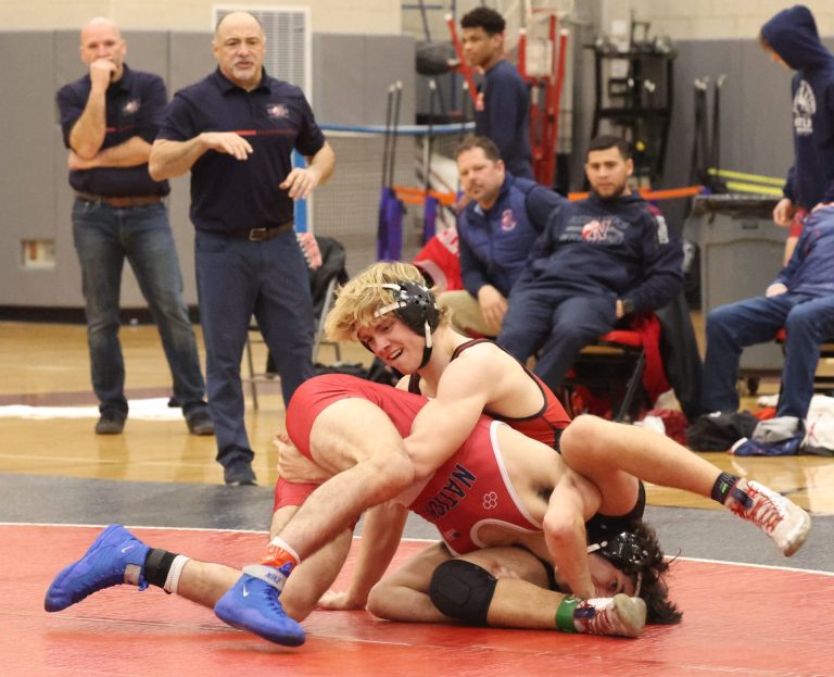 Twists & turns at Wellesley High vs. Natick High wrestling match - The ...