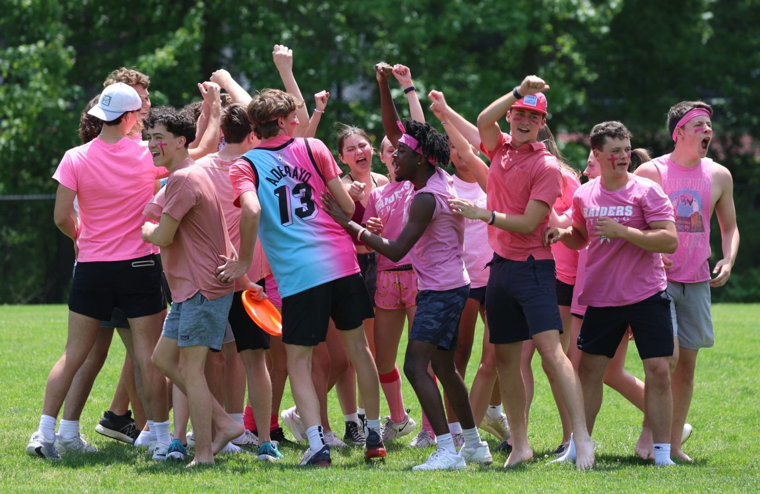 Orange team rules in Wellesley High year-end Color Wars - The ...