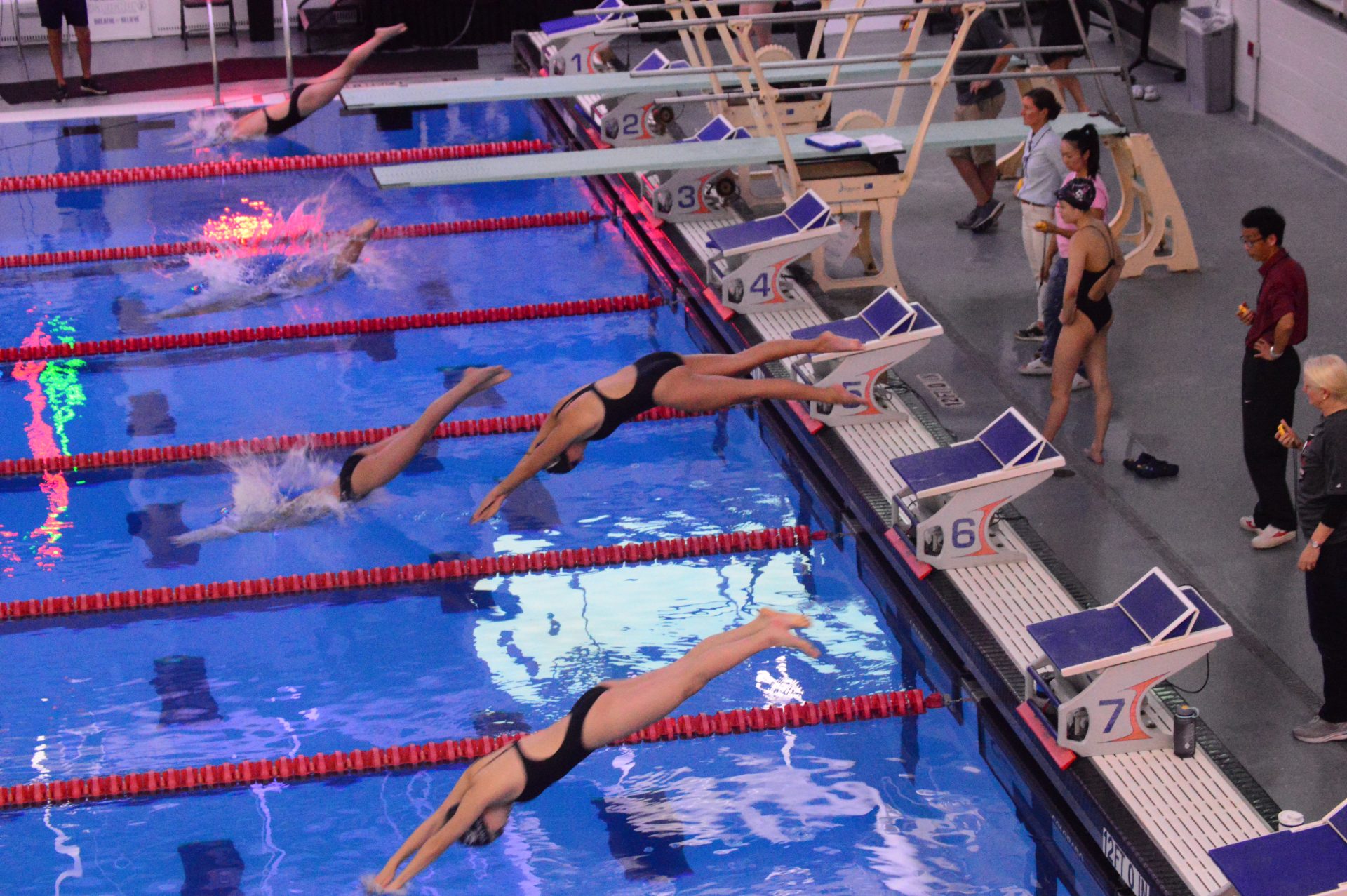 Wellesley High girls' swim & dive team takes 5th straight state title ...