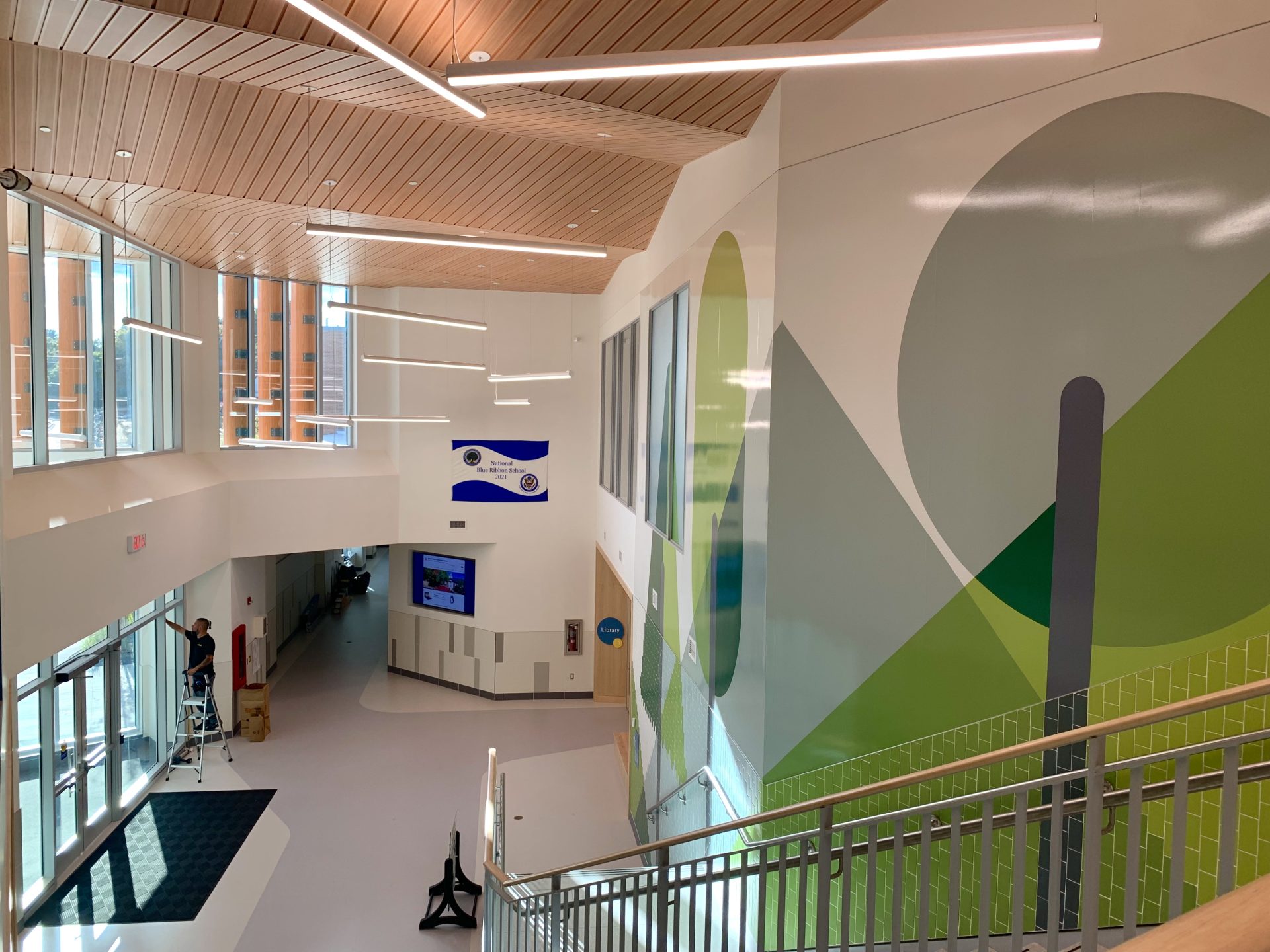 We get a look at Wellesley's newest building—Hardy Elementary School ...