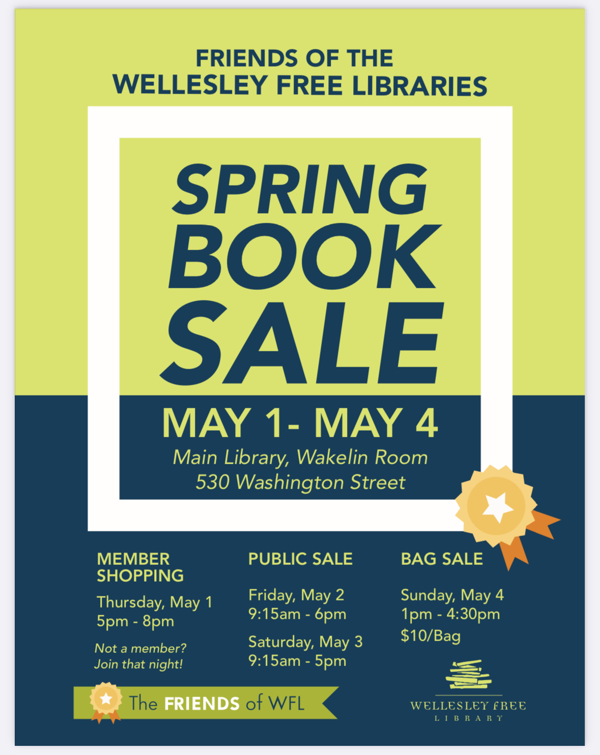 Book Sale: Friends of the Wellesley Free Libraries - The Swellesley Report