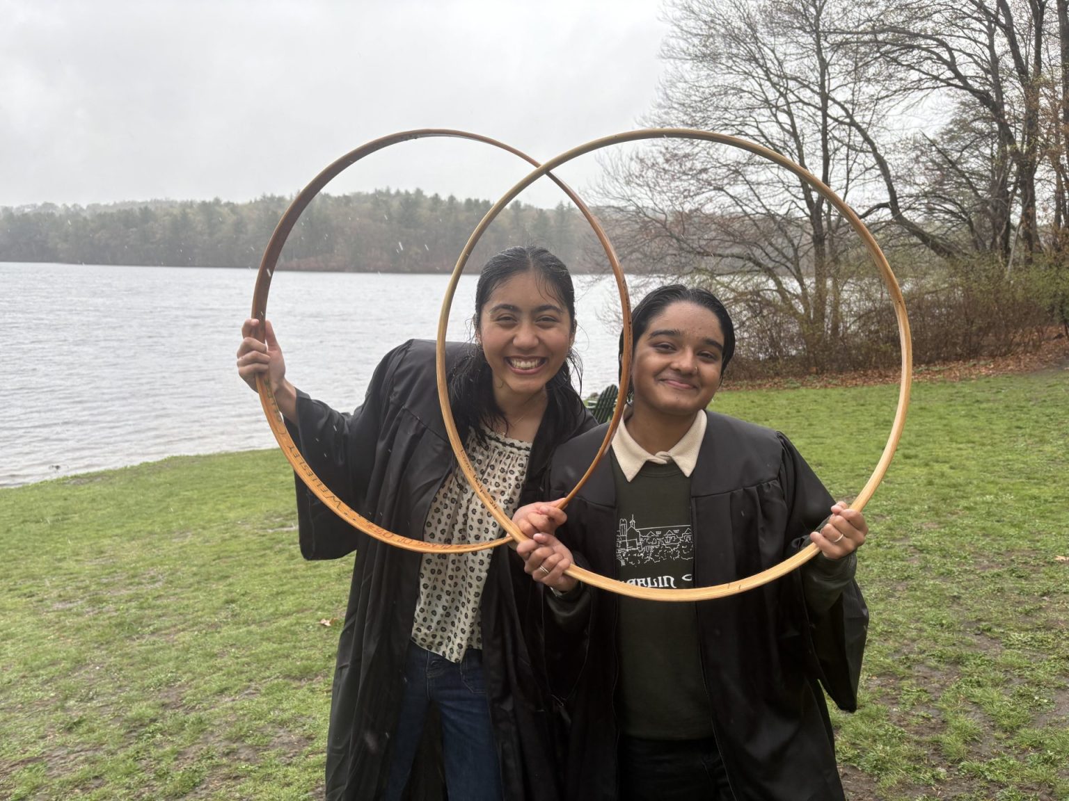 Rain or shine, Wellesley College’s annual hoop rolling event is ‘full ...