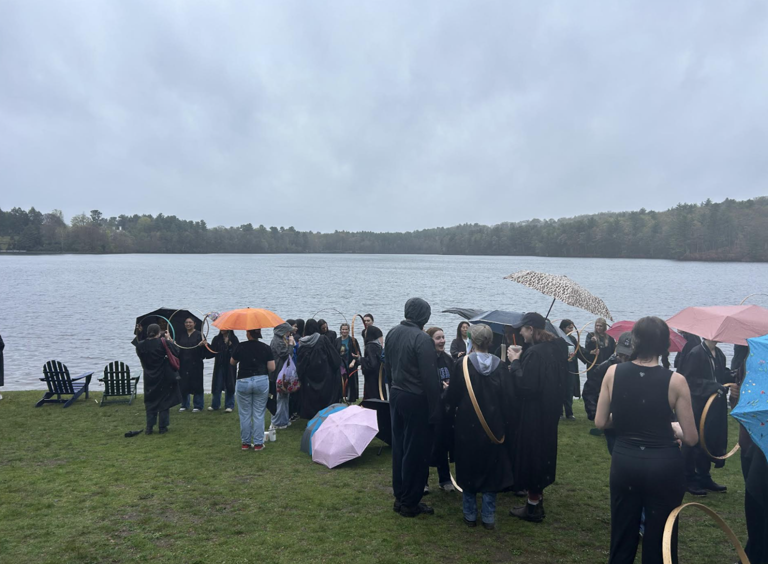 Rain or shine, Wellesley College’s annual hoop rolling event is ‘full ...