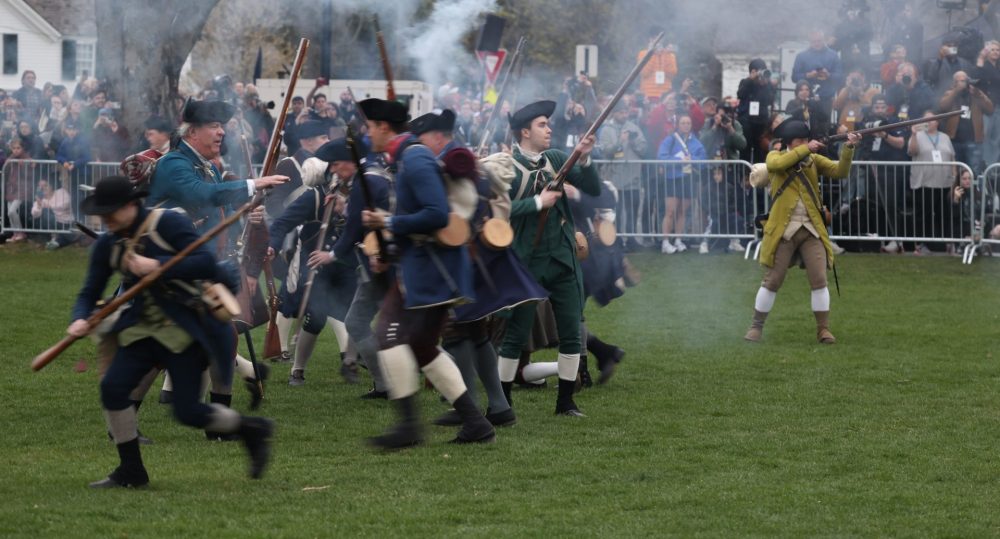 Beyond Wellesley: 250th Anniversary Reenactment of Battle of Lexington ...