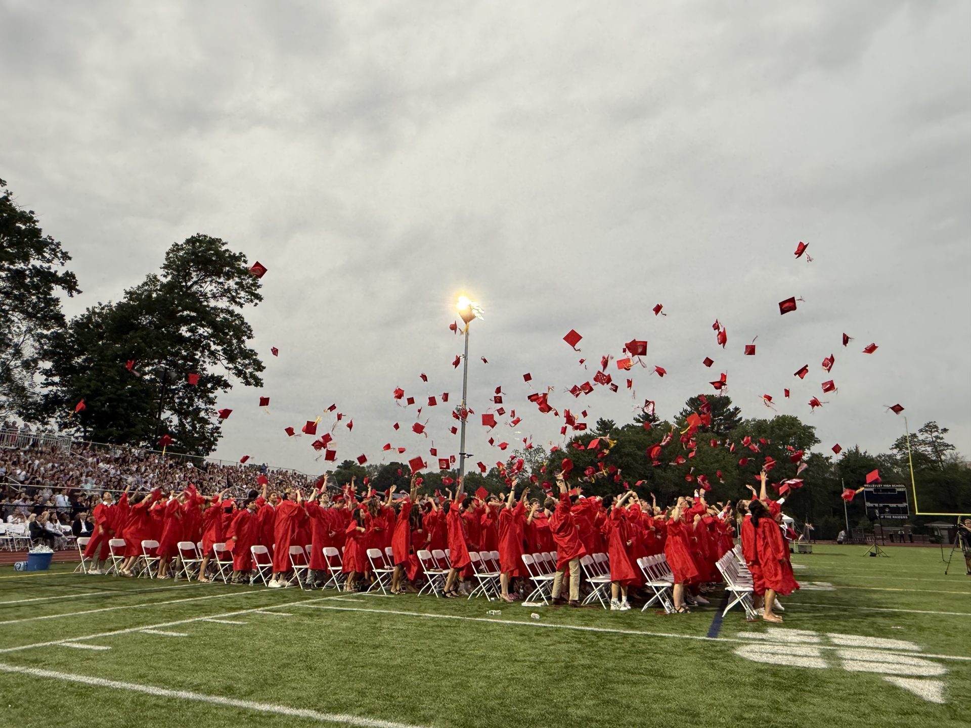 Seniors Reflect at Wellesley High School’s 156th Graduation - The ...