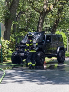 Wellesley car fire of the week - The Swellesley Report