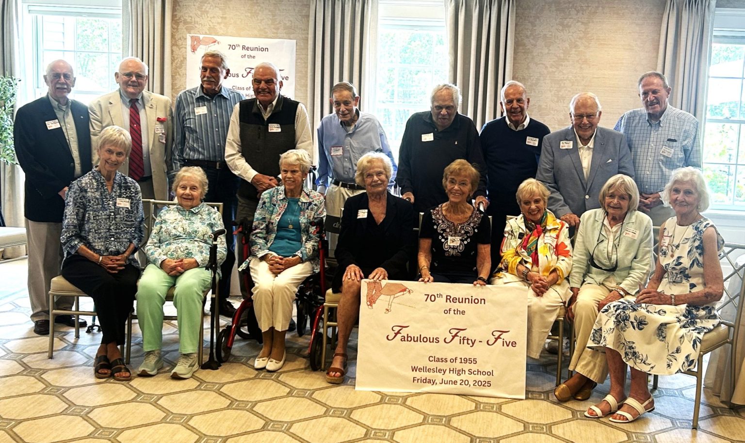 Wellesley High Class of '55 Celebrates 70th Reunion - The Swellesley Report