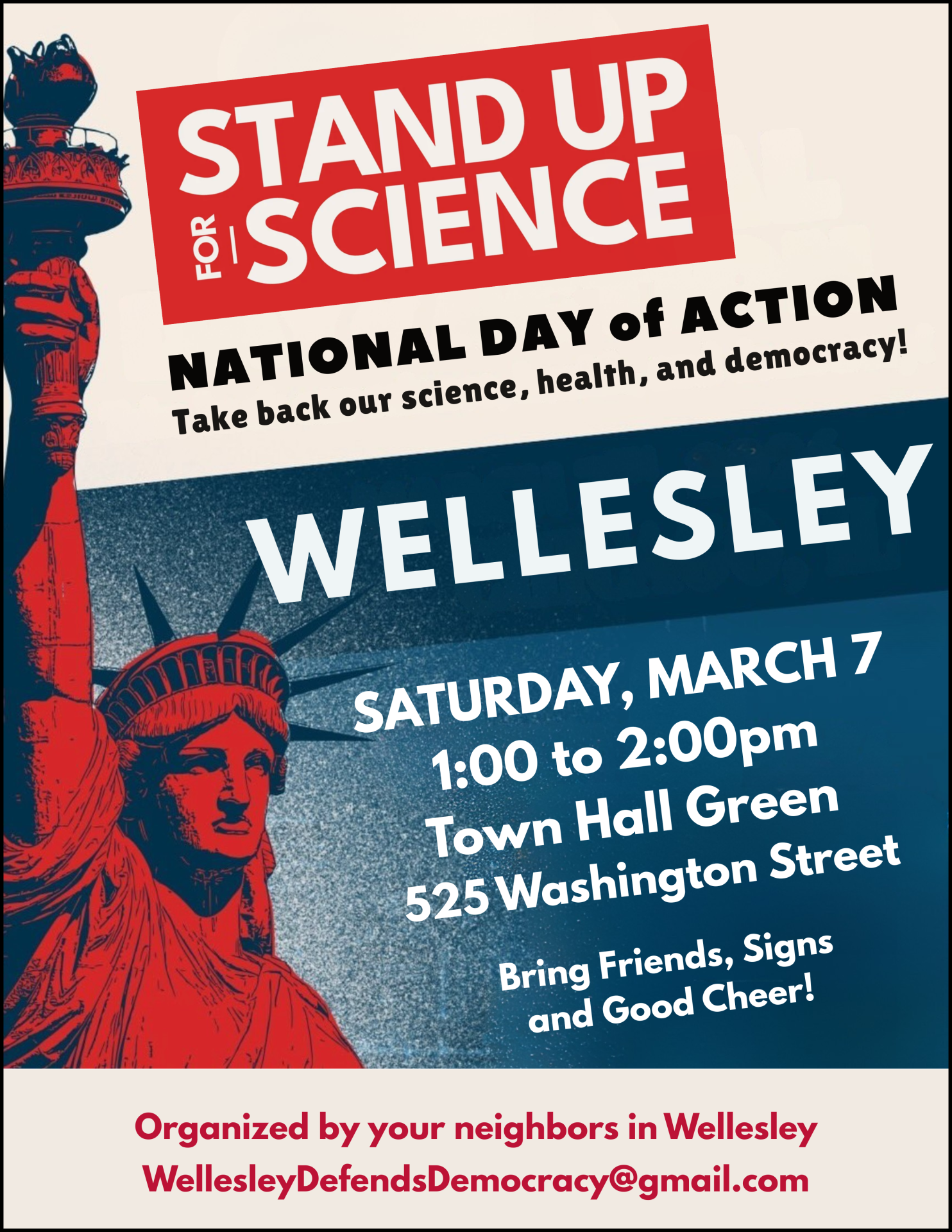 Stand up for Science rally - The Swellesley Report